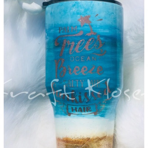 HOGG | Accessories | Custom Beach Yeti Tumbler | Poshmark